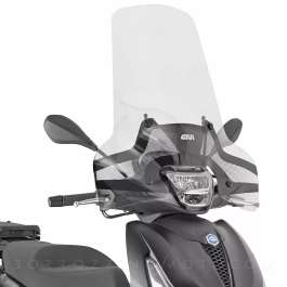 PARABREZZA COMPLETO PIAGGIO BEVERLY 300 HPE 2021-2024 GIVI 5621A + KIT ...