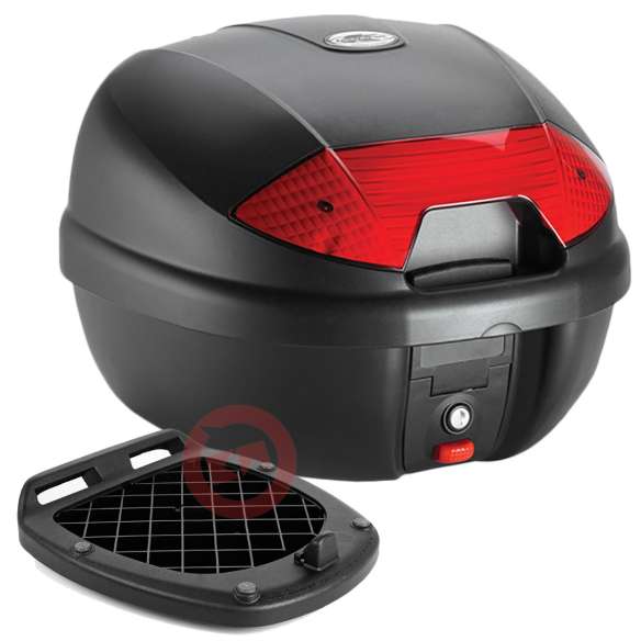 KIT BAULETTO KAPPA K30N MONOLOCK 30L CON PIASTRA K628 UNIVERSALE ...